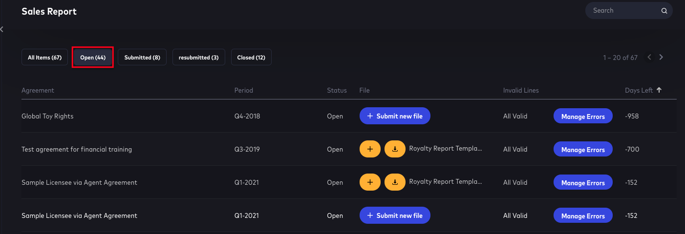 Submitting Royalty Reports – Flowhaven